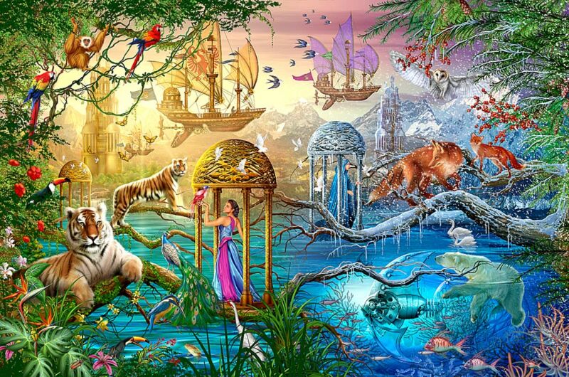 Fairy Murals - Wall Murals of Fairies at MagicMurals.com
