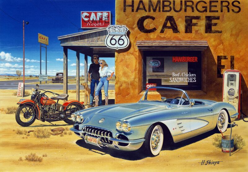Transportation Murals - Wall Murals of Planes, Trains & More