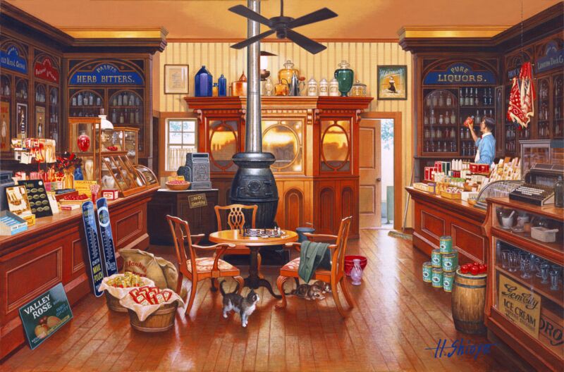 Vintage Wall Murals & Retro-Themed Murals