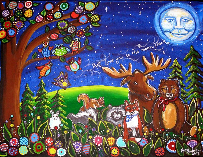 Forest Animal Murals at MagicMurals.com
