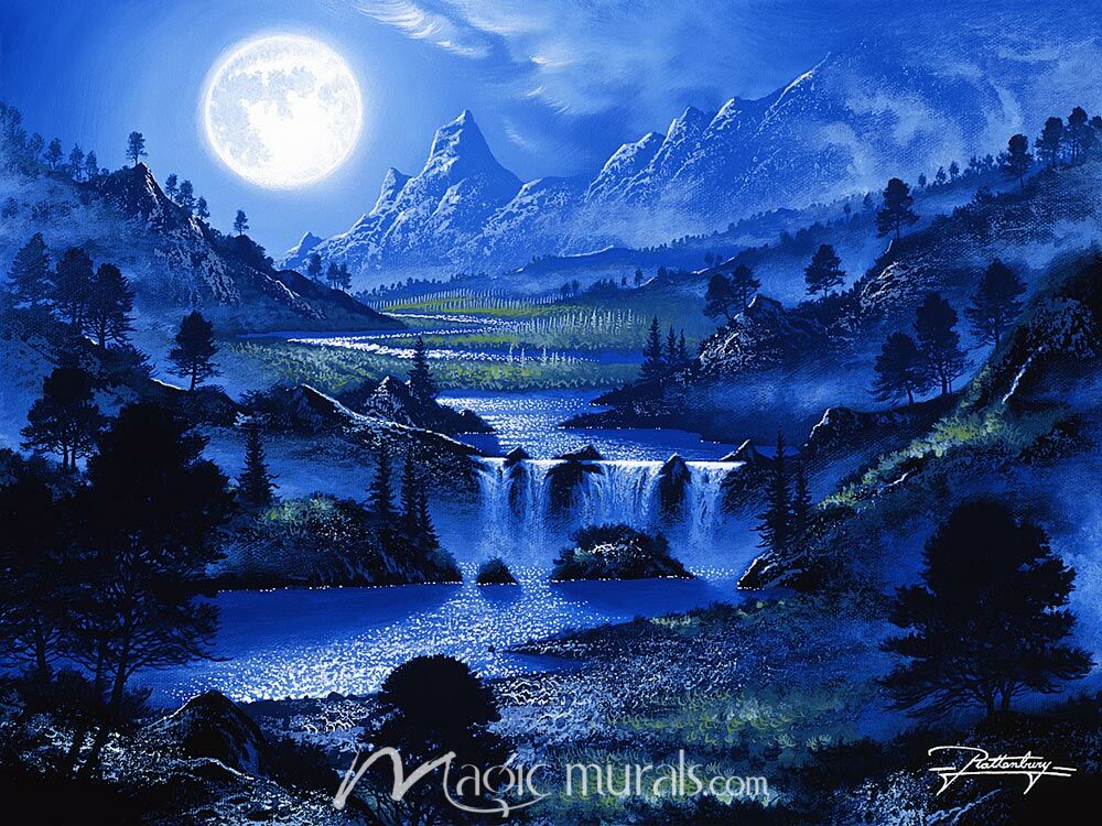 Angel Valley Wallpaper Wall Mural by Magic Murals