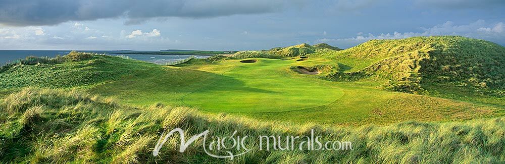 Doonbeg Golf 6th Hole Wallpaper Mural by Magic Murals