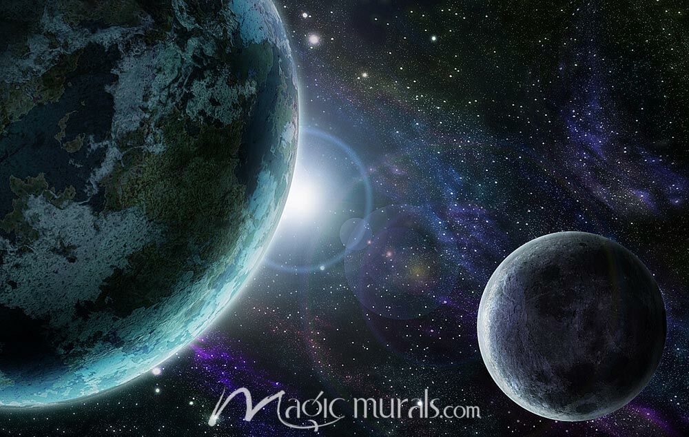 Earth Wallpaper Wall Mural by Magic Murals