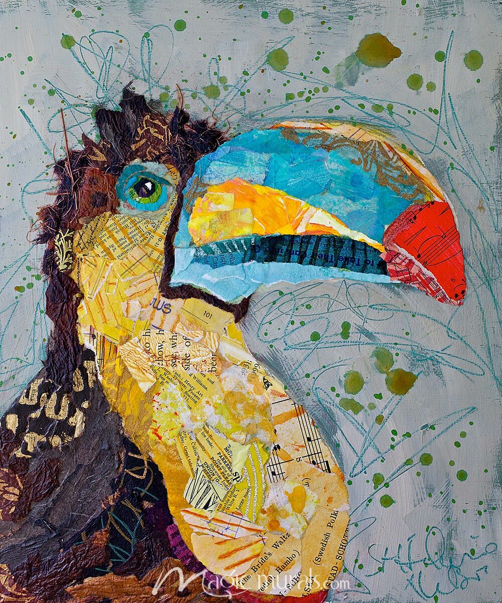 Toucan Dance Wallpaper Wall Mural by Magic Murals