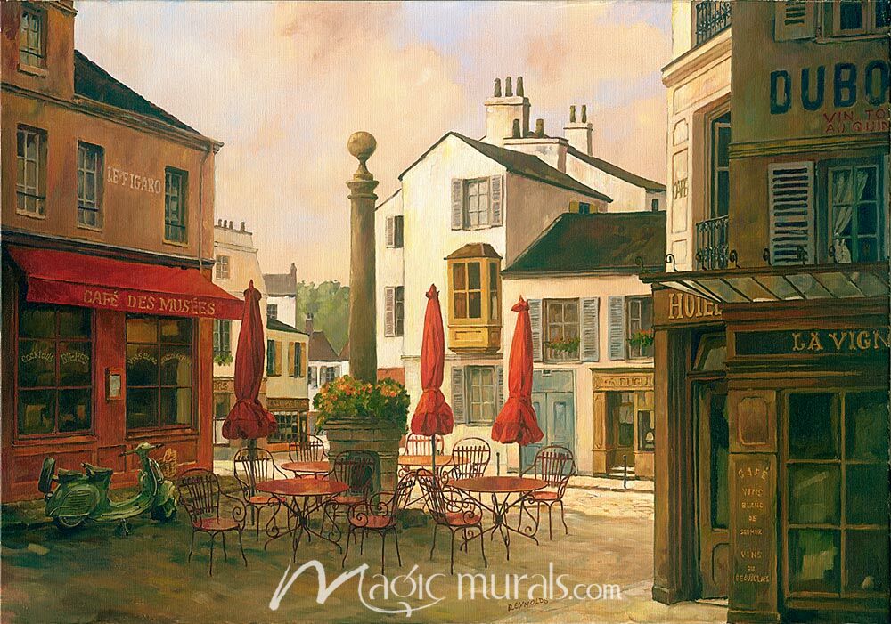 Rolled Umbrellas Wallpaper Wall Mural by Magic Murals