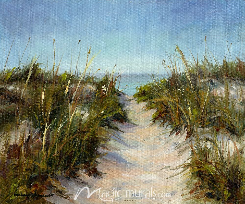Seagrass and Sand Wallpaper Wall Mural by Magic Murals