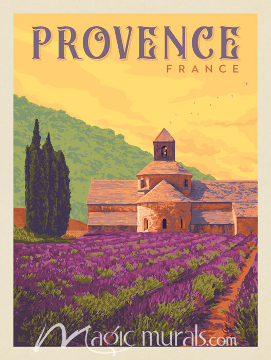 ADG Provence France Wallpaper Wall Mural by Magic Murals