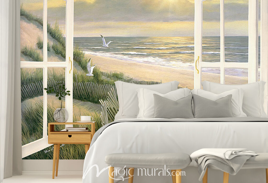 Morning Meditation Wallpaper Wall Mural by Magic Murals