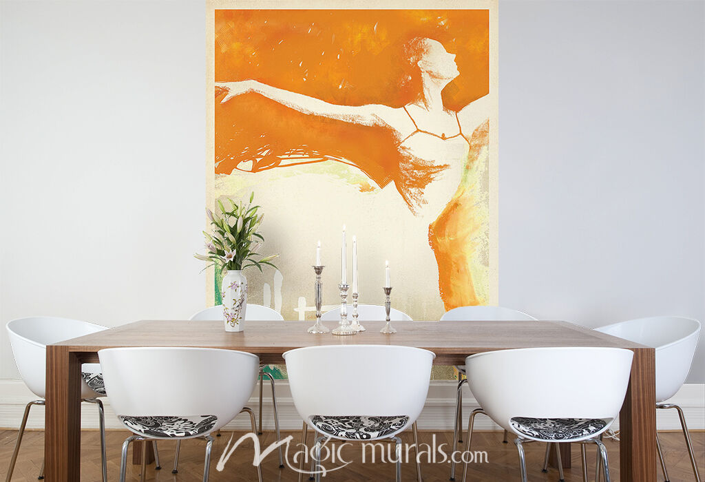 Ballet Wallpaper Wall Mural by Magic Murals