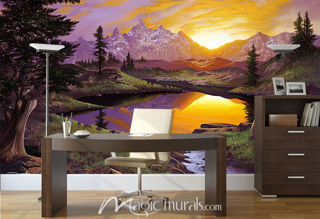 Between The Sun And The Moon Wallpaper Mural by Magic Murals
