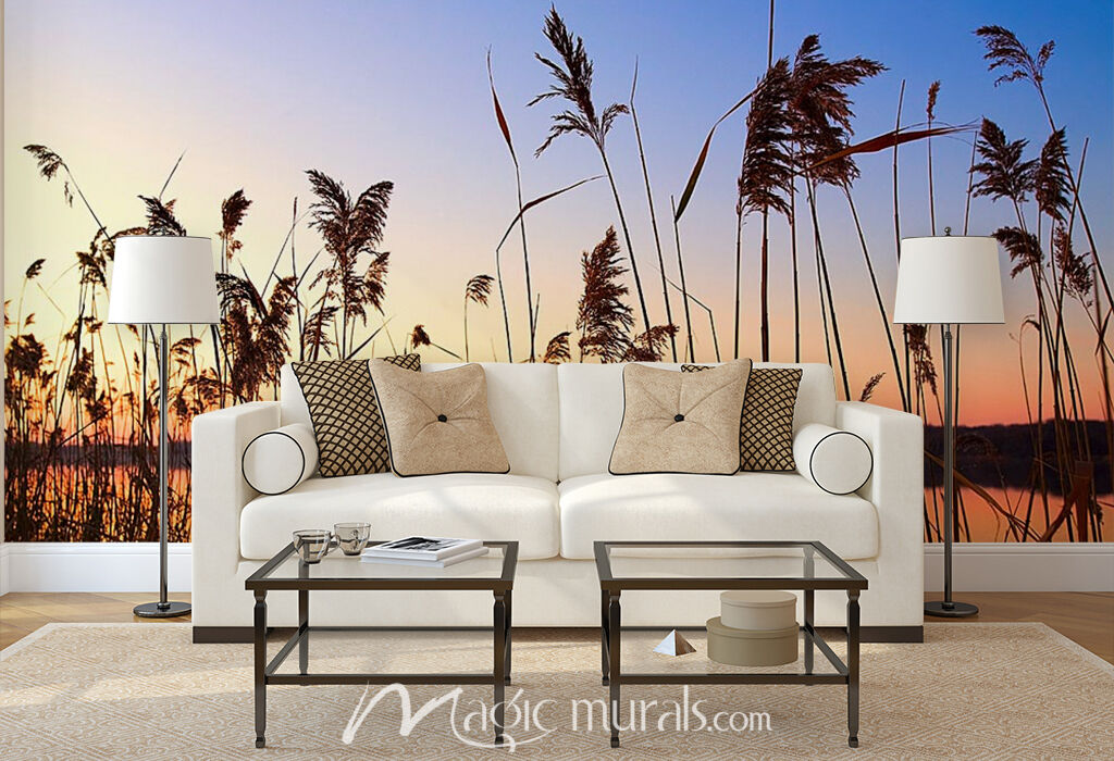 Tall Grass Wallpaper Wall Mural by Magic Murals