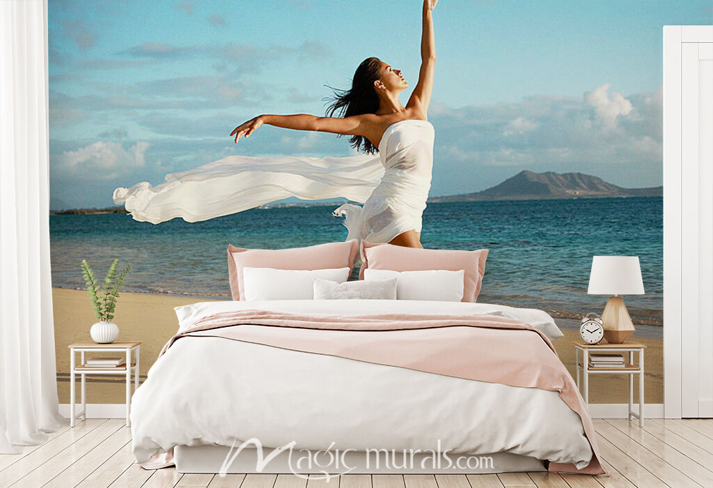 Female Ballet Dancer Wallpaper Mural by Magic Murals