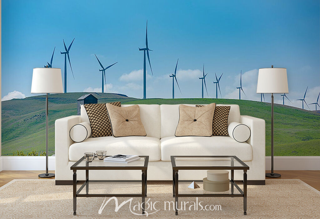 Wind Turbines of Lower Snake River Mural by Magic Murals