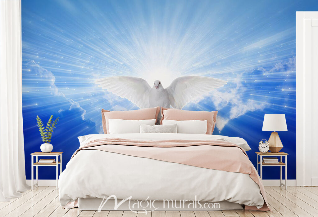 Holy Spirit Came Down Like a Dove Mural by Magic Murals