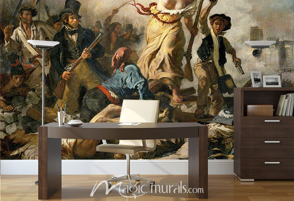 Liberty Leading the People Wallpaper Mural by Magic Murals