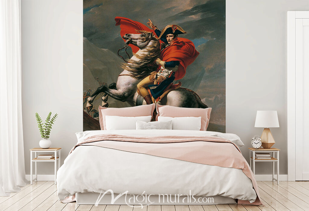 Napoleon Crossing the Alps Wallpaper Mural by Magic Murals