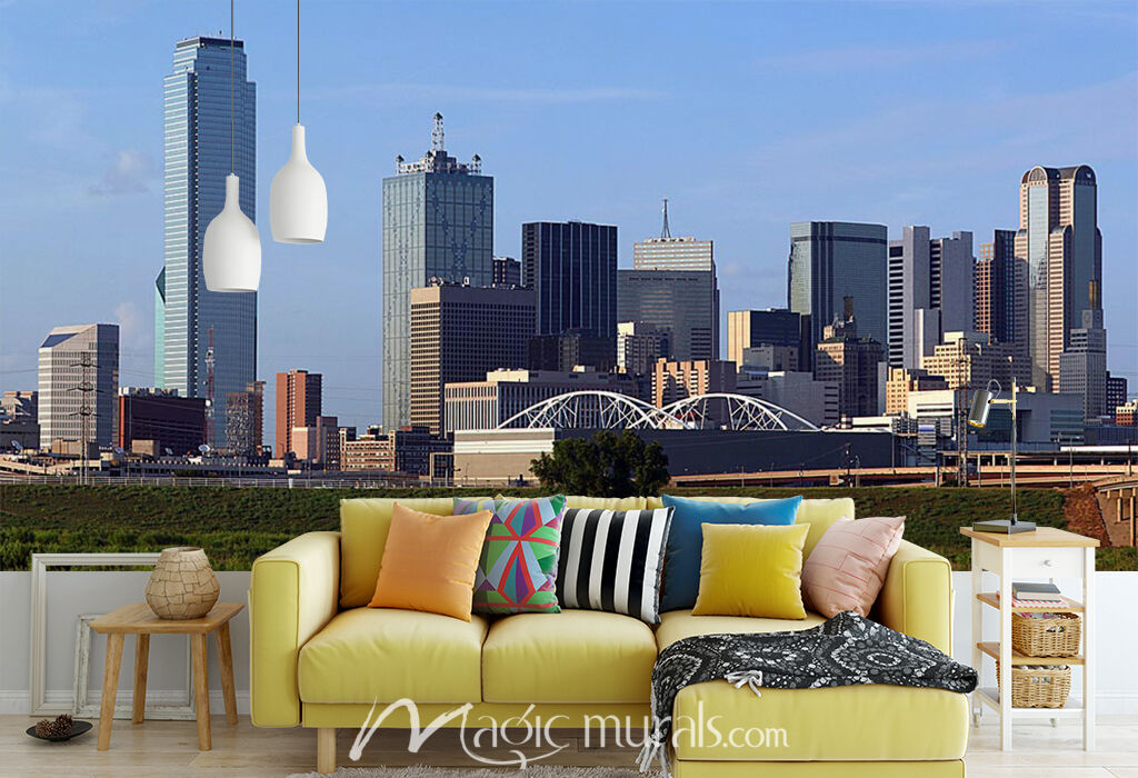 Dallas Wallpaper Wall Mural by Magic Murals