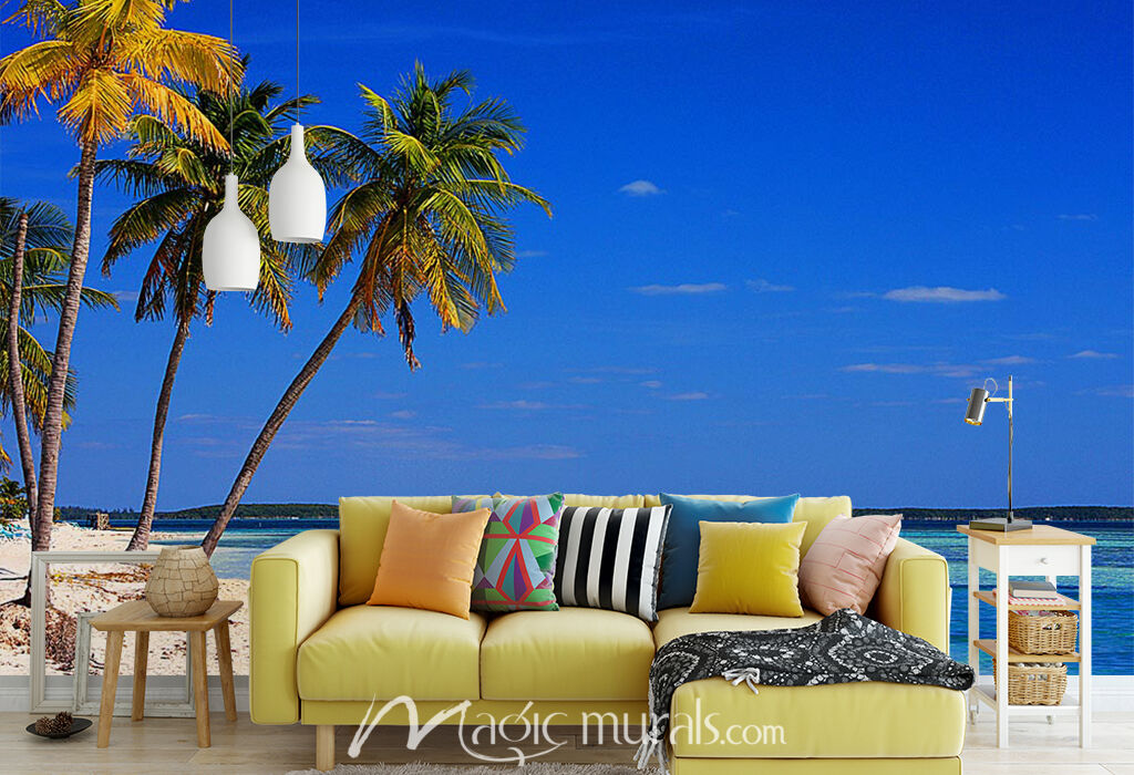 Coco Cay Island Wallpaper Wall Mural by Magic Murals