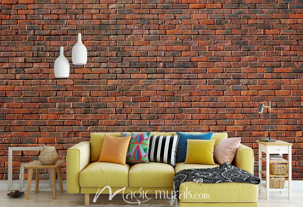 Brick Wall Texture Wallpaper Wall Mural by Magic Murals