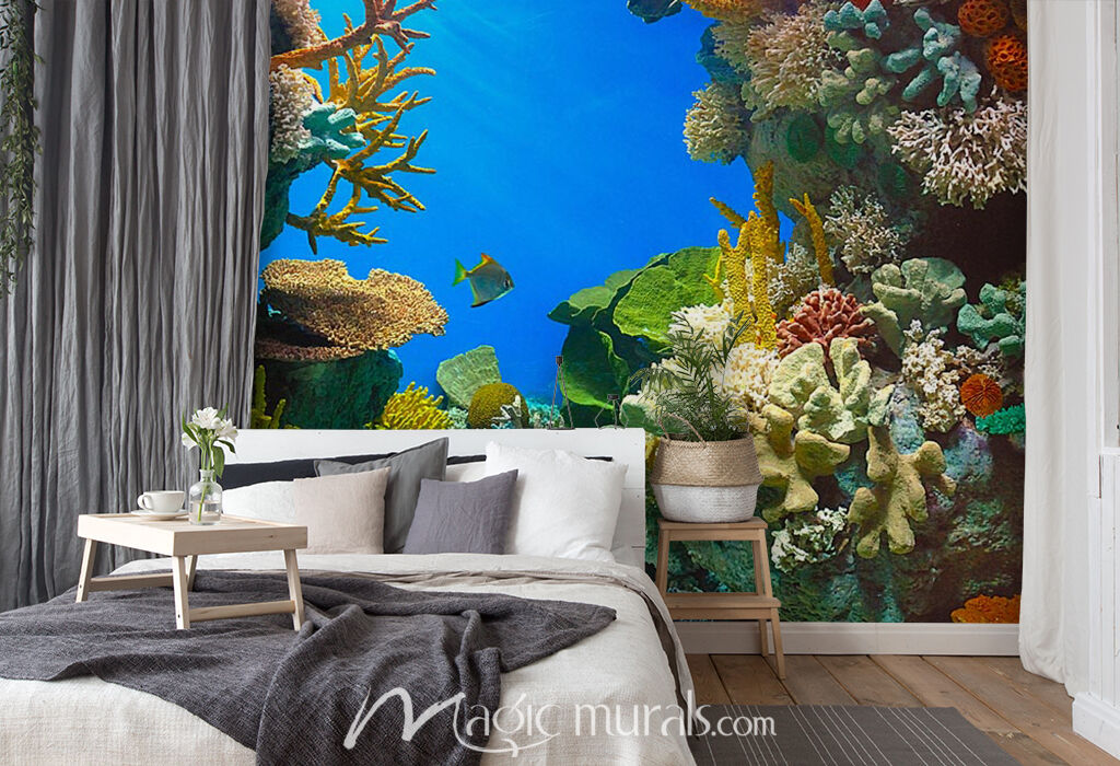 Underwater Fish Bowl Wallpaper Mural by Magic Murals