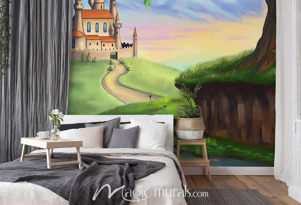 Fairy Tale Castle Wallpaper Wall Mural by Magic Murals