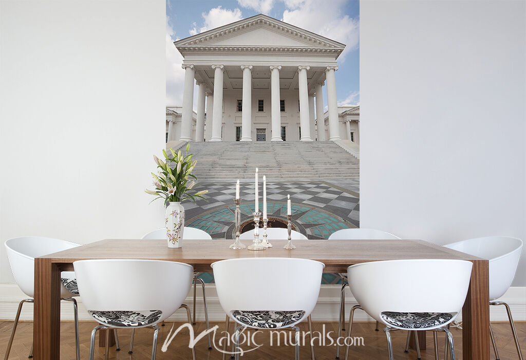 Virginia State Capitol Building Mural by Magic Murals
