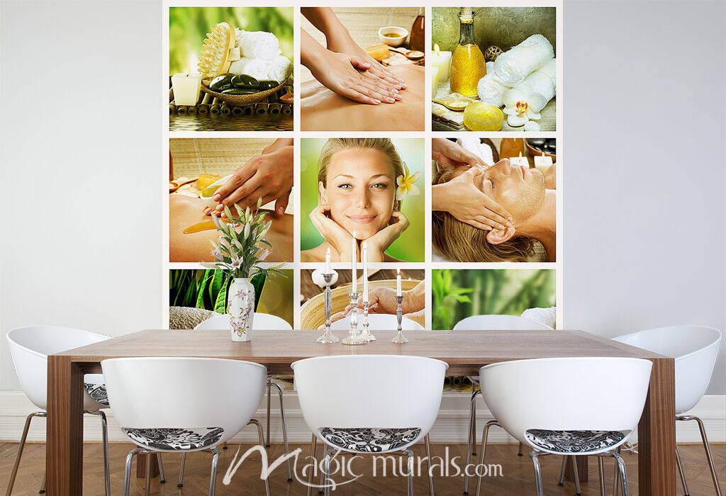 Day Spa Wallpaper Wall Mural by Magic Murals