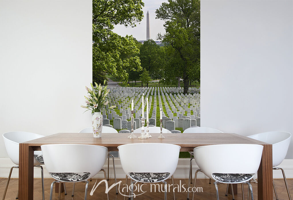 Arlington National Cemetery Wallpaper Mural by Magic Murals