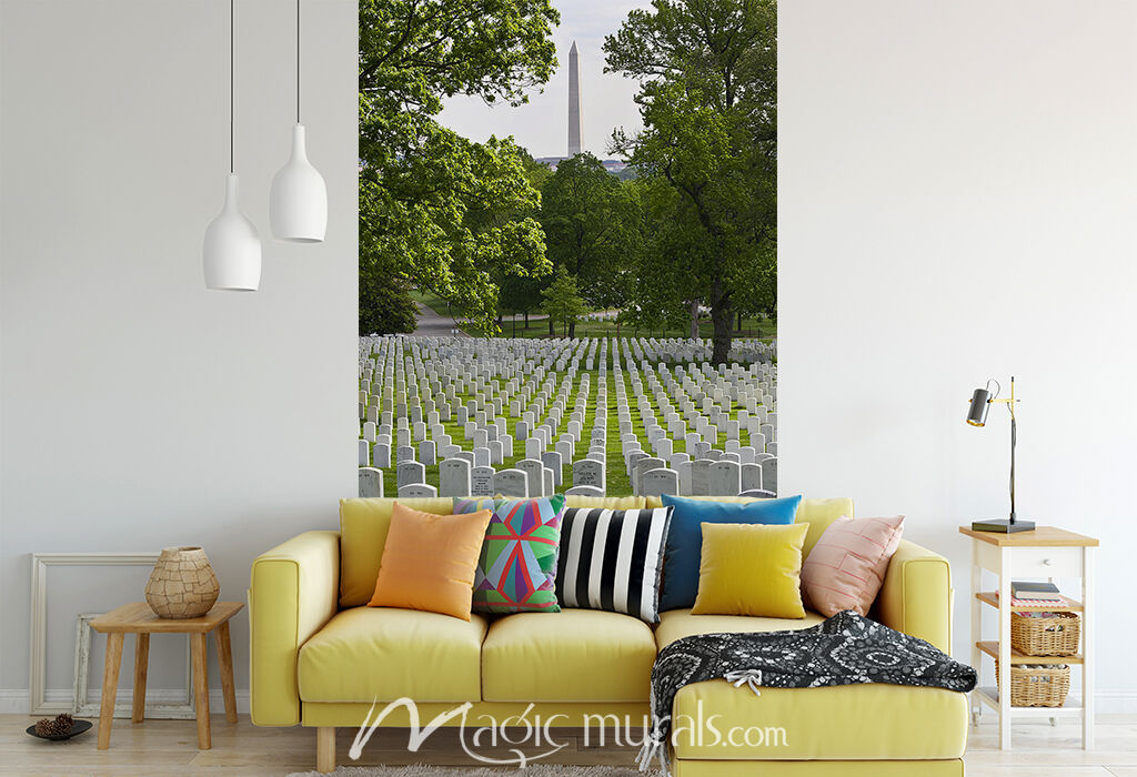 Arlington National Cemetery Wallpaper Mural by Magic Murals