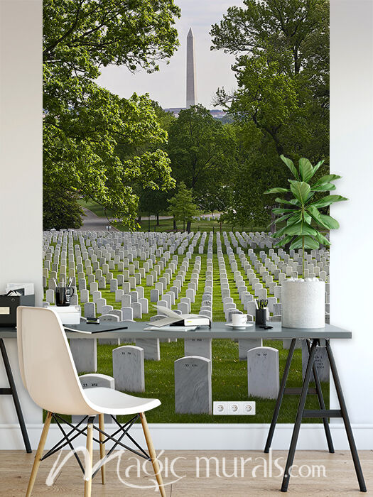 Arlington National Cemetery Wallpaper Mural by Magic Murals