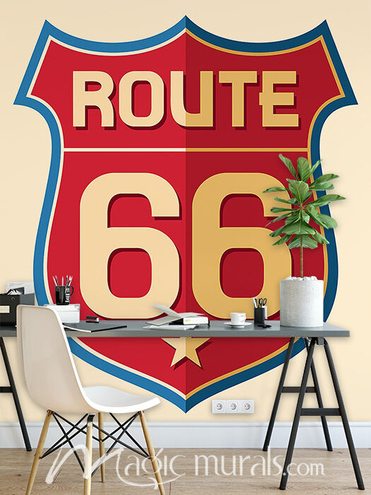 66 Shield Wallpaper Wall Mural by Magic Murals
