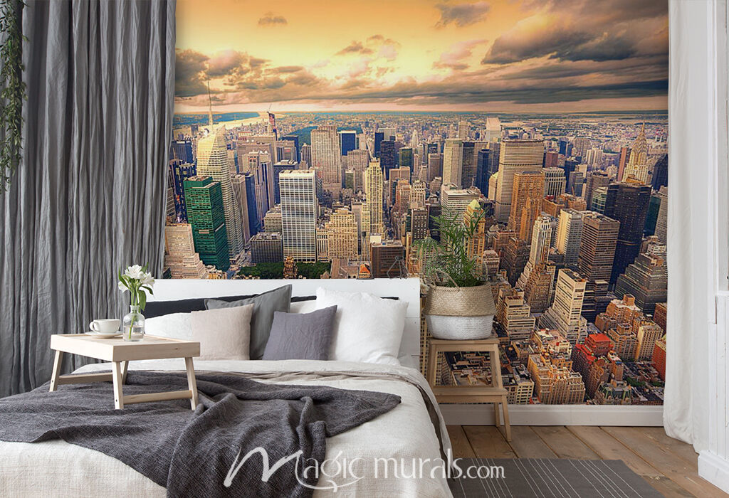 Urban Dusk Wallpaper Wall Mural by Magic Murals