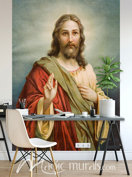 Classic Jesus Christ Wallpaper Mural by Magic Murals