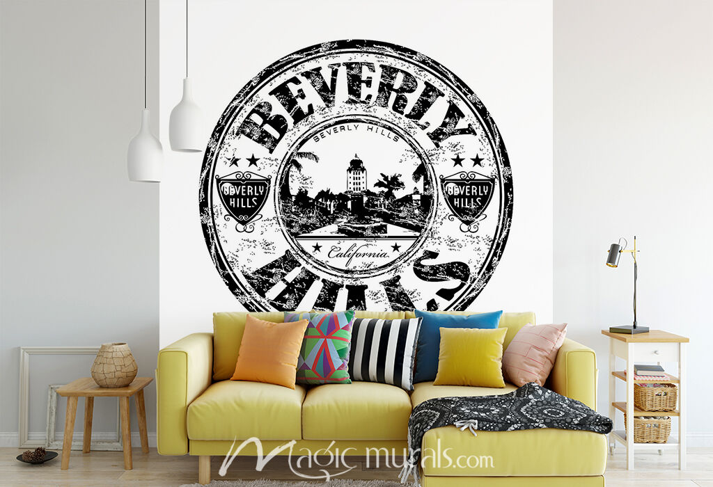 Beverly Hills Wallpaper Wall Mural by Magic Murals