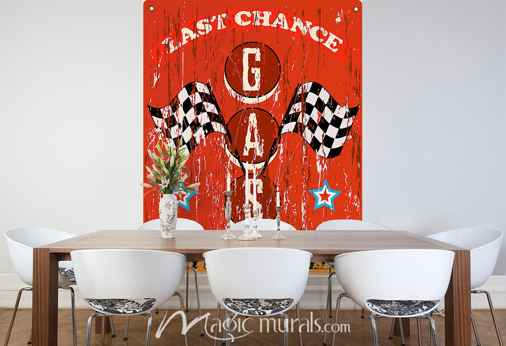 Last Chance Gas Wallpaper Wall Mural by Magic Murals