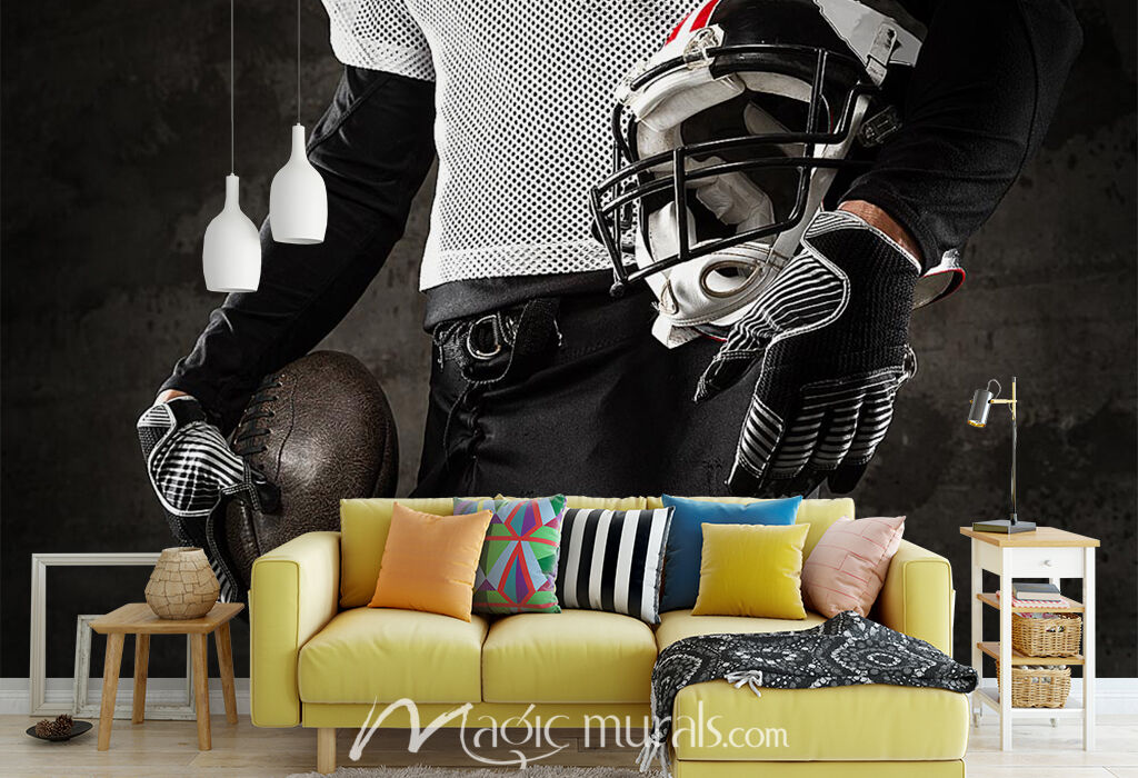 Football Core Wallpaper Wall Mural by Magic Murals