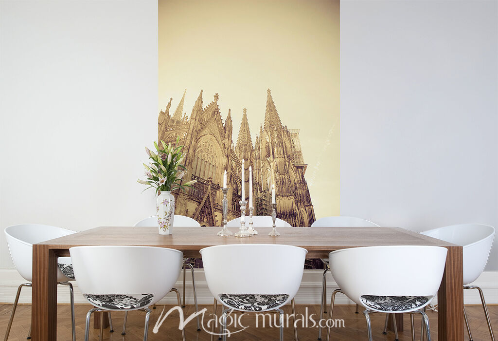 Gothic Cologne Cathedral Wallpaper Mural by Magic Murals