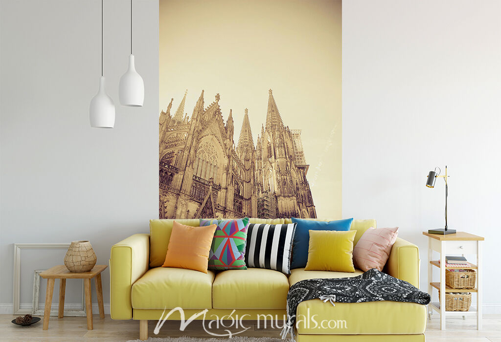 Gothic Cologne Cathedral Wallpaper Mural by Magic Murals