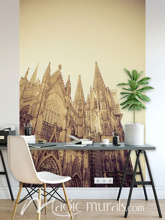 Gothic Cologne Cathedral Wallpaper Mural by Magic Murals