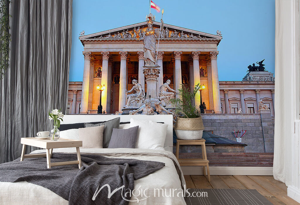 Athena Austria Parliament Wallpaper Mural by Magic Murals