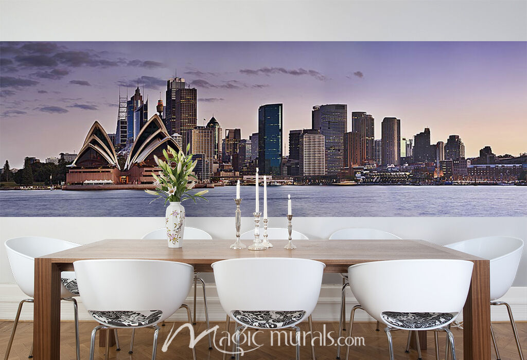 Sydney Australia Skyline Wallpaper Mural by Magic Murals