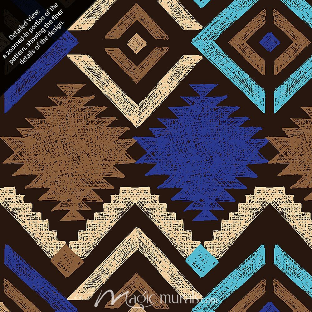 Tribal Texture Wallpaper Wall Mural by Magic Murals