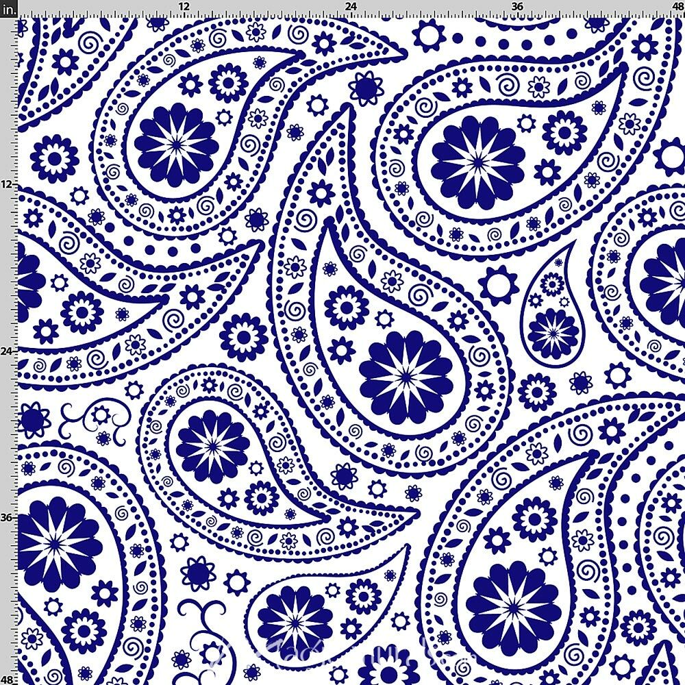 Classic Paisley Wallpaper Wall Mural by Magic Murals