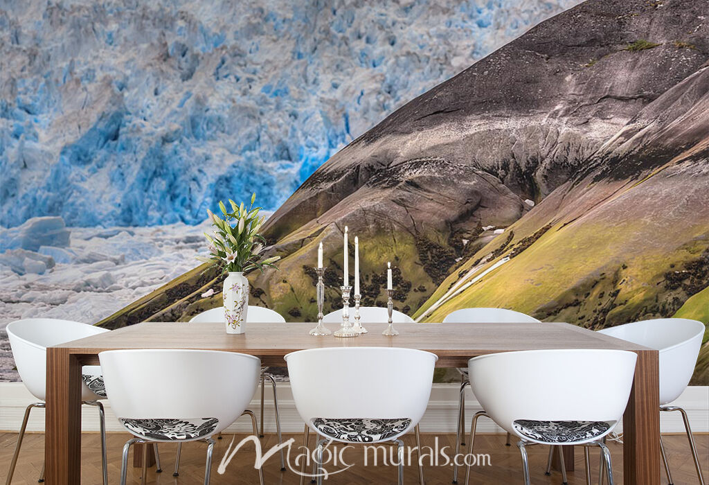 Glacier Colors Wallpaper Wall Mural by Magic Murals