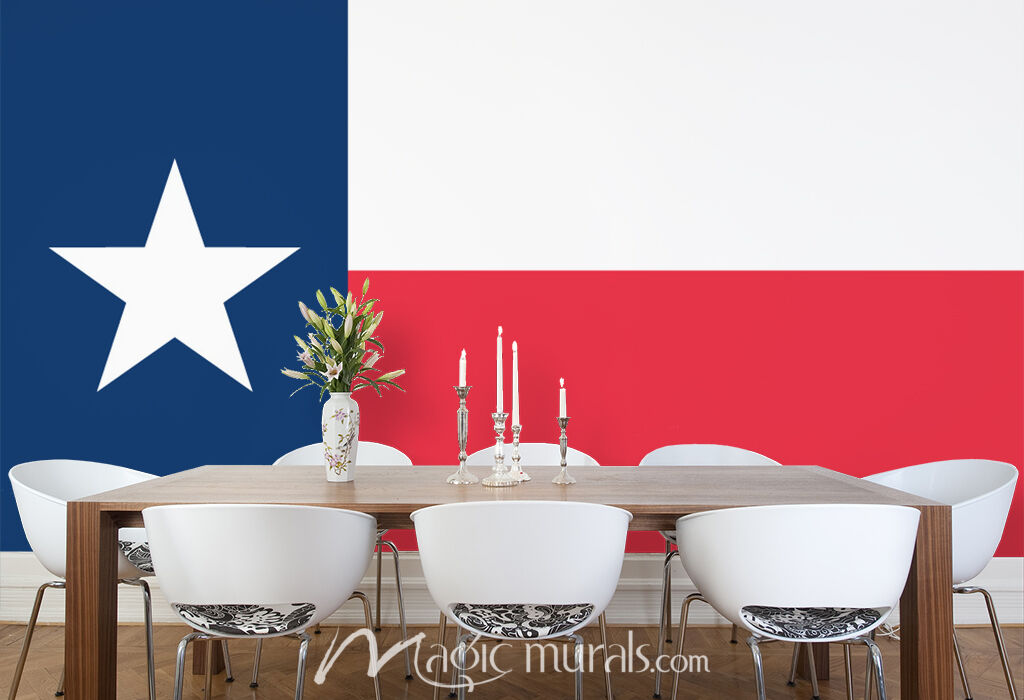 Texas State Flag Wallpaper Wall Mural by Magic Murals