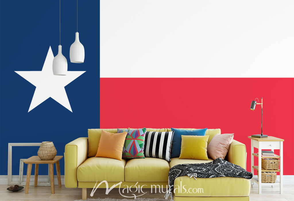 Texas State Flag Wallpaper Wall Mural by Magic Murals