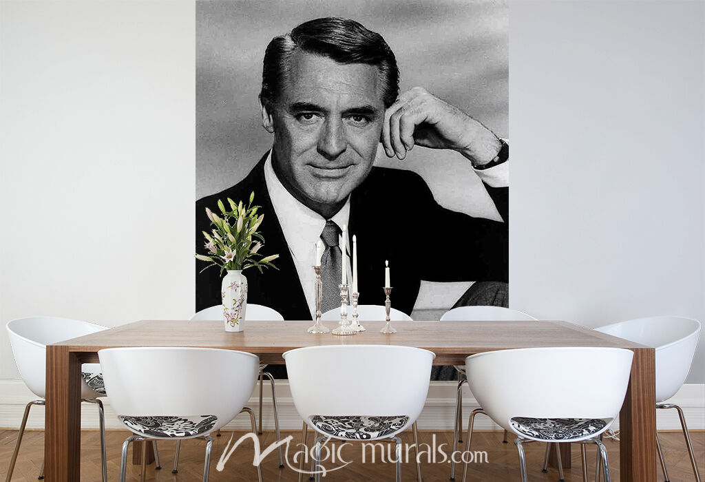 Cary Grant Mural Wallpaper Wall Mural by Magic Murals