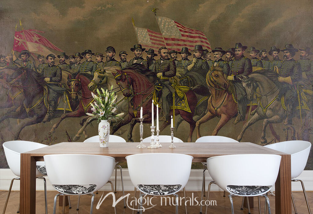 Ulysses S. Grant Wallpaper Wall Mural by Magic Murals