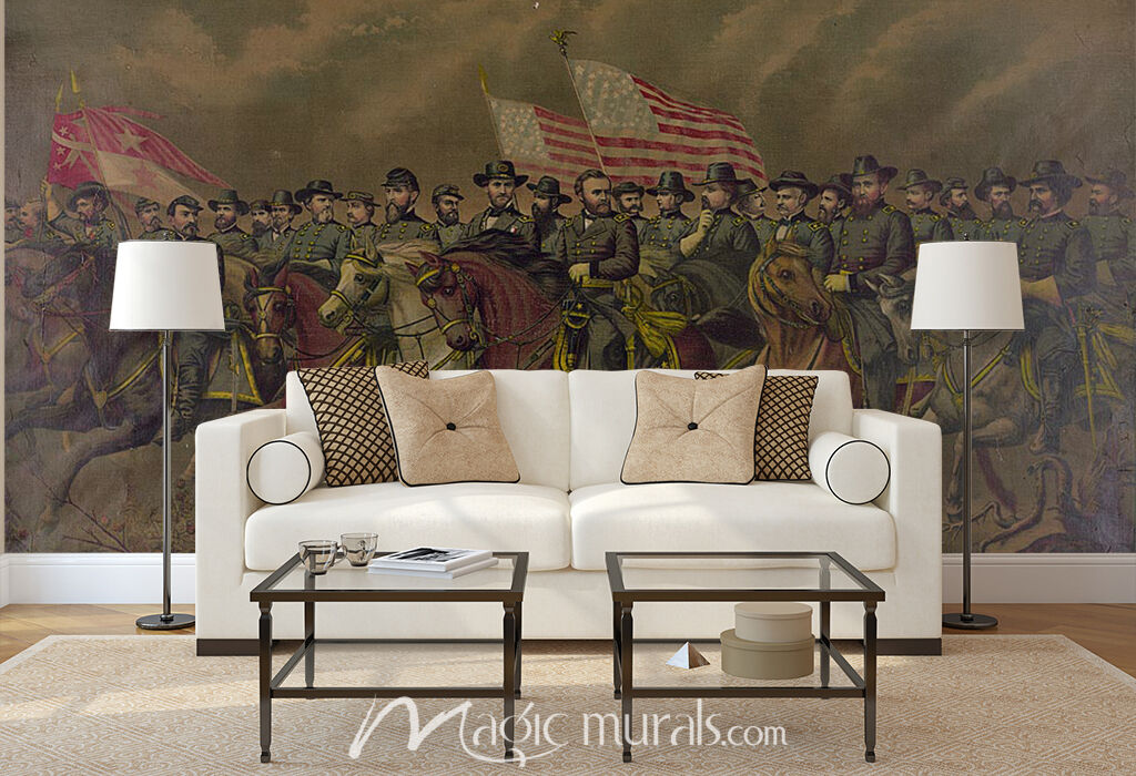 Ulysses S. Grant Wallpaper Wall Mural by Magic Murals