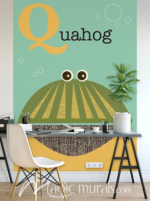 Quahog Wallpaper Wall Mural by Magic Murals